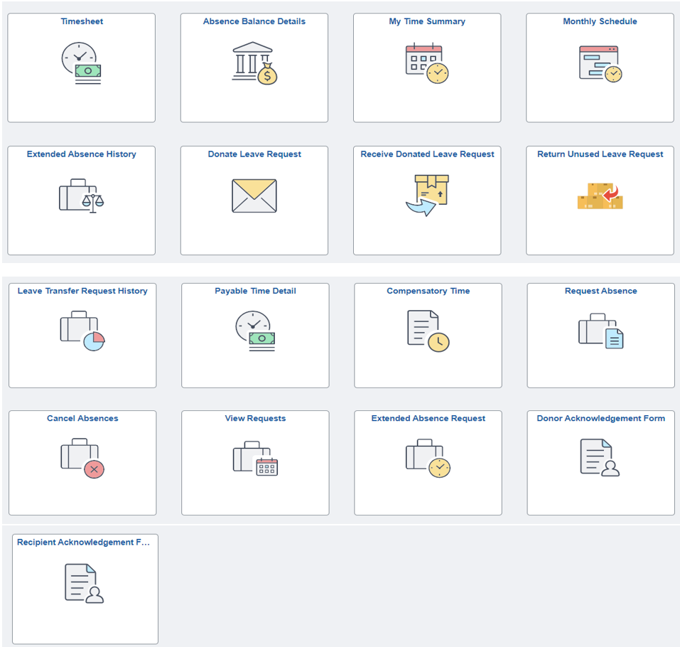 PeopleSoft Update - Employee Self Service Time and Attendance ...